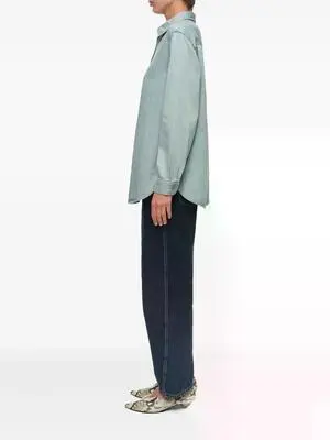 Bimba Y Lola Light Straight Fluid Denim Shirt