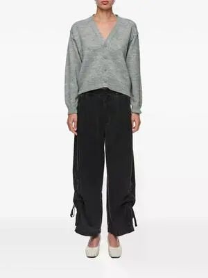 Bimba Y Lola Faded Ruched Denim Jogger Trousers