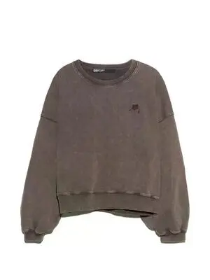 Bimba Y Lola Taupe Balloon Sweatshirt - Brown