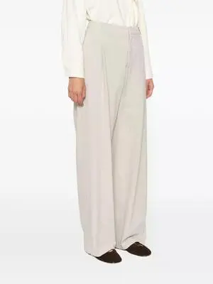 AIN AMOR Pleated Wide-leg Trousers
