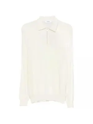 LARDINI Zip-fastening Polo Shirt - Neutrals