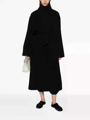 AIN AMOR Belted High-neck Coat