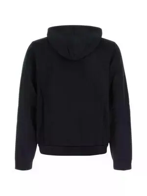 Gucci Silk Cotton Jersey Zip Jacket With Web