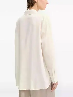 Sisley Button-down Long-sleeved Shirt