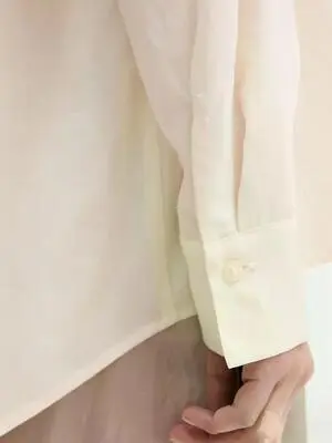 Sisley Button-down Long-sleeved Shirt