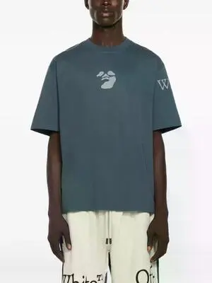 Off-White Swimming Logo Skate T-shirt