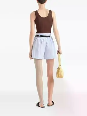 Prada Ribbed Knit Tank Top