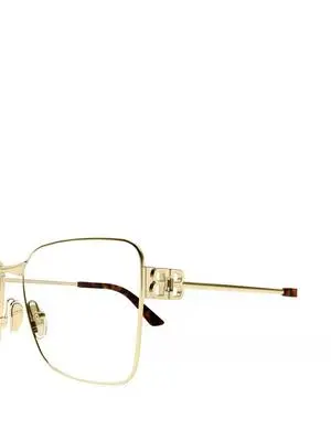 Balenciaga Bb-logo Square-frame Glasses