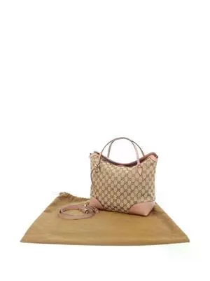 Gucci 2000-2015 Gg Canvas Medium Bree Satchel