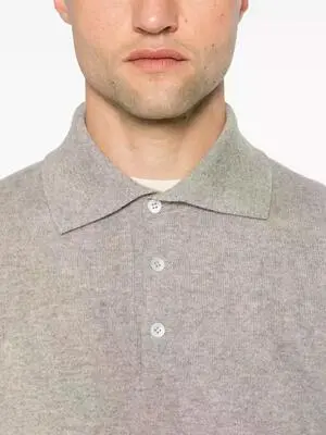 Brunello Cucinelli Long-sleeve Polo Sweater