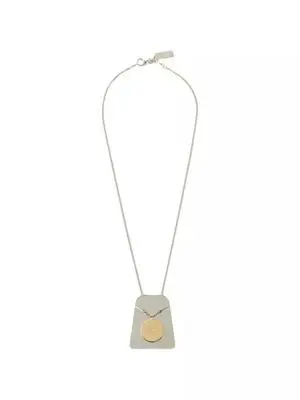 MAISON MARGIELA Vitrine Pendant Necklace - Silver