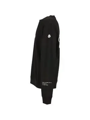 Moncler X Fragment Logo-print Cotton Sweater