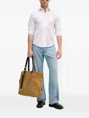 Sisley Vertical-stripe Long-sleeve Shirt