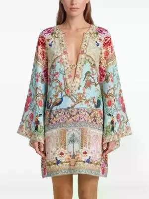 Camilla Sultans And Queens Crystal-embellished Kaftan
