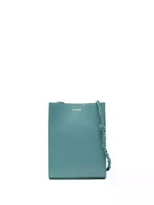 JIL SANDER Logo-print Leather Shoulder Bag