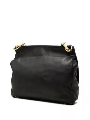 Burberry 2000-2017 Medium Leather Bridle Crossbody Bag