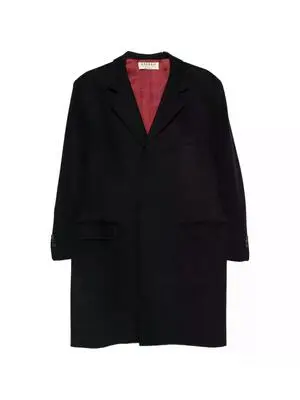 A.N.G.E.L.O. VINTAGE CULT 2000s Single-breasted Coat - Blue