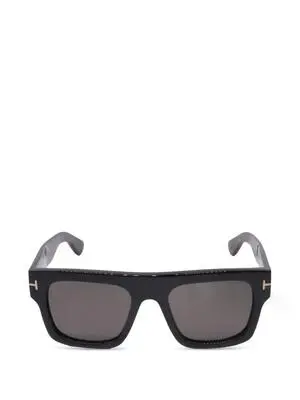 TOM FORD Fausto Rectangle Sunglasses - Black