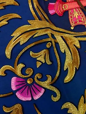 Hermès 1980-2010 Cheval Turc Silk Scarf 90 Scarves