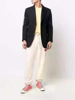 Palm Angels Side-stripe Track Blazer