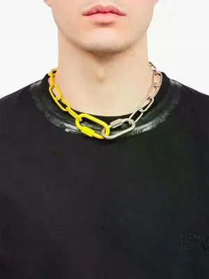 MAISON MARGIELA Chain-link Two-tone Necklace