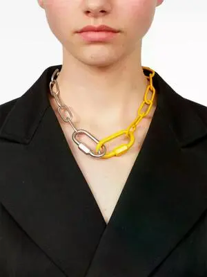 MAISON MARGIELA Chain-link Two-tone Necklace