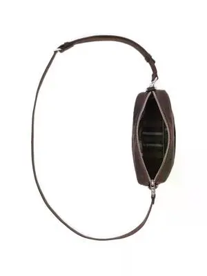Bimba Y Lola Small Dark Coated Crossbody Bag