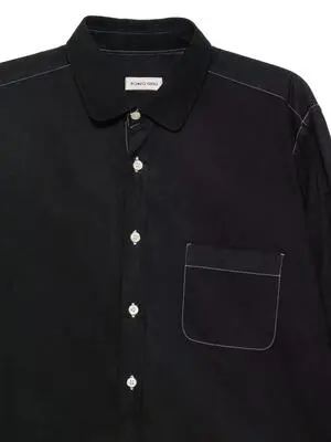 ROMEO GIGLI 1990s Contrast-stitch Shirt