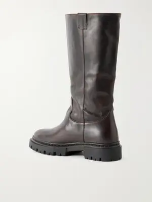 Staud Emmett Leather Knee Boots