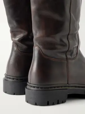 Staud Emmett Leather Knee Boots