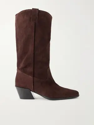 Staud Monty Suede Ankle Boots