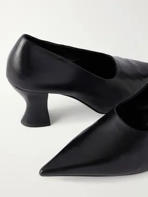 Khaite Colleen 75 Leather Pumps
