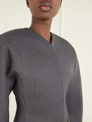 Jacquemus La Veste Ovalo Drill Blazer