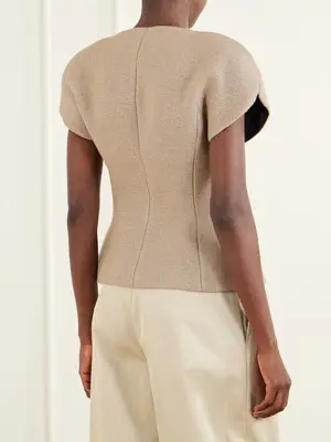 Jacquemus La Veste Oval Wool-blend Blazer