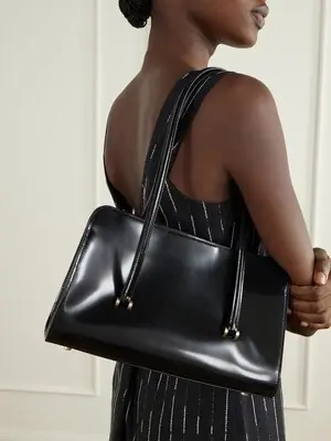 KALLMEYER Magazine Patent-leather Shoulder Bag - Black