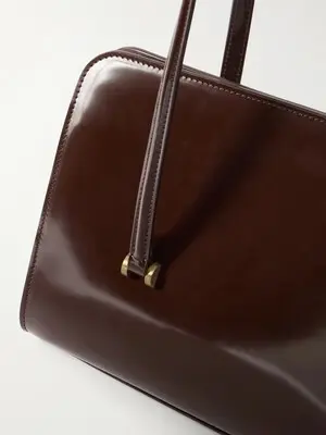 KALLMEYER Magazine Patent-leather Shoulder Bag - Brown