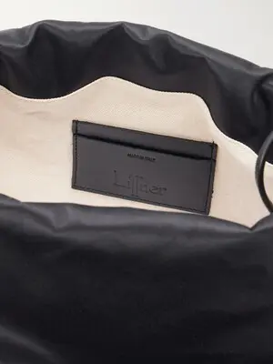 LIFFNER Charm-embellished Satin Clutch