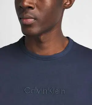 Calvin Klein Cotton Logo Pyjama Top