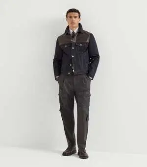 Brunello Cucinelli Virgin Wool Cargo Trousers