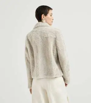 Brunello Cucinelli Shearling Double-breasted Jacket