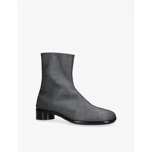 MAISON MARGIELA Tabi 30 Leather Ankle Boots