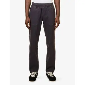 ARNE Carpenter Elasticated-waist Denim Trousers - Grey
