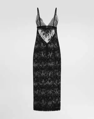Dolce & Gabbana Lace Dress Collection - Black
