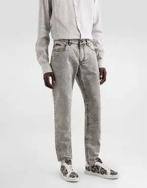 Dolce & Gabbana Regular Cotton Jeans Denim Multi-colored