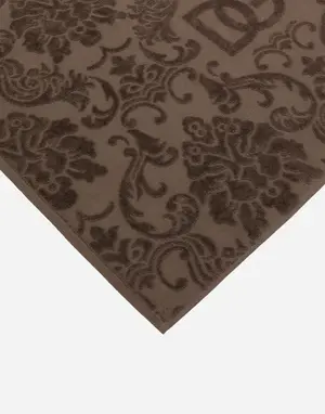 Dolce & Gabbana Cotton Terry Bath Mat Shower Mats