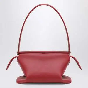 Loewe Small Whisker Bag In Carmine Leather - Red