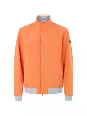 Paul & Shark Zip-up High-neck Jacket - Orange