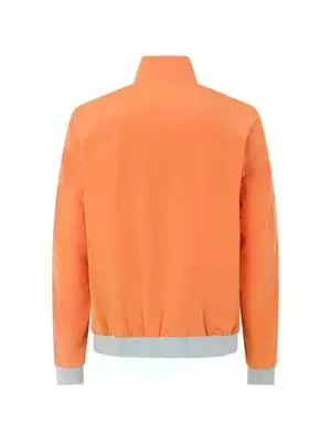 Paul & Shark Zip-up High-neck Jacket - Orange