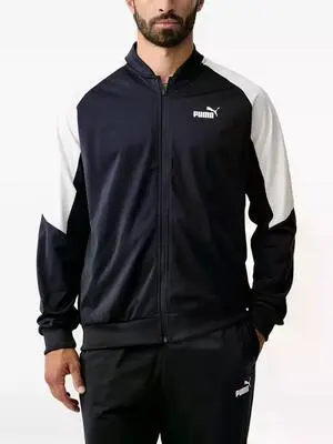 PUMA Logo-print Panelled Tracksuit - Blue