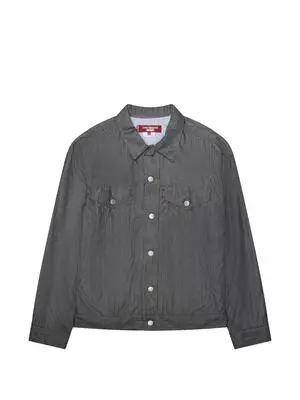 Junya Watanabe Striped Shirt Jacket - Grey